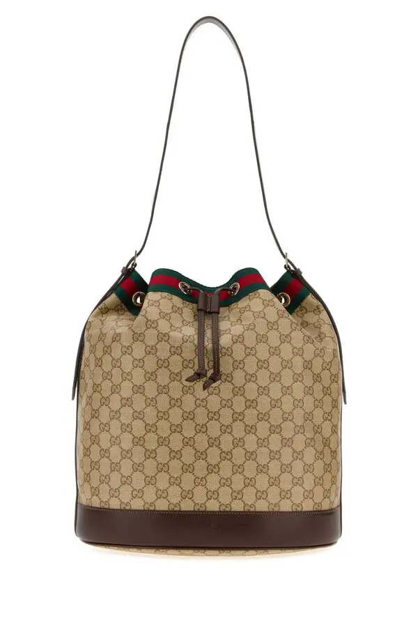 Gucci Gg Canvas Bucket Handbag
