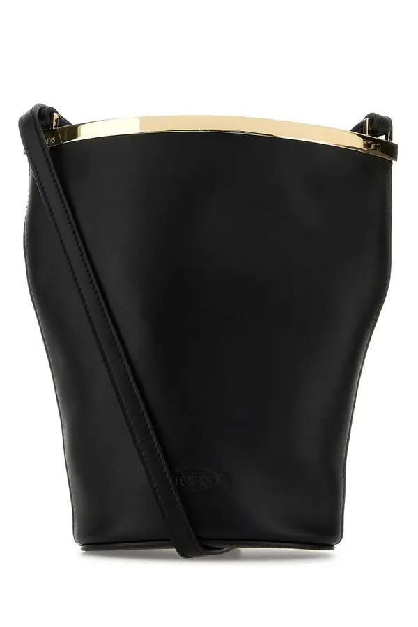 TOD`S Tod's Leather Bucket Handbag With Adjustable Shoulder Strap