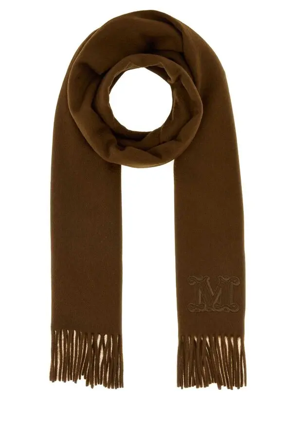 Max Mara Dalia Cashmere Scarf - Brown