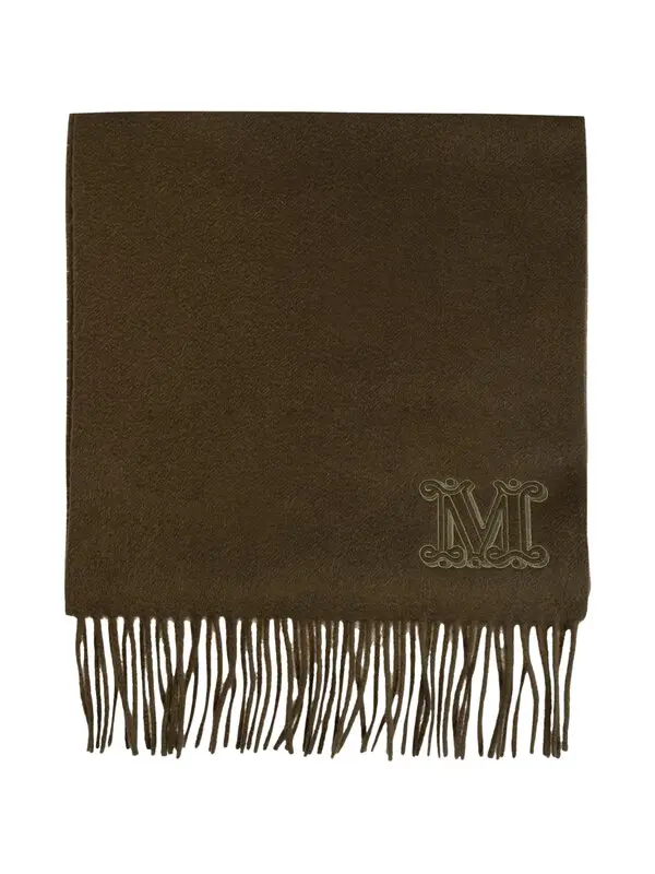 Max Mara Dalia Cashmere Scarf - Kaki