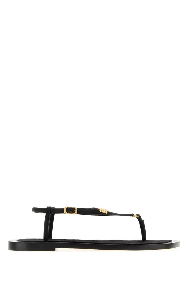 Balenciaga Riva Thong Leather Sandals