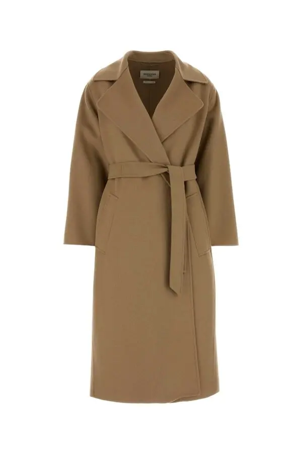 WEEKEND Virgin Wool Blend Belted Jacket