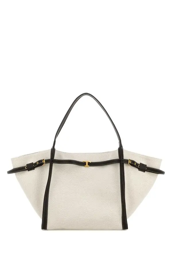 TOD`S Tod's Canvas Medium Shopping Handbag, 57 Cm Wide X 29 Cm High X 23 Cm Deep