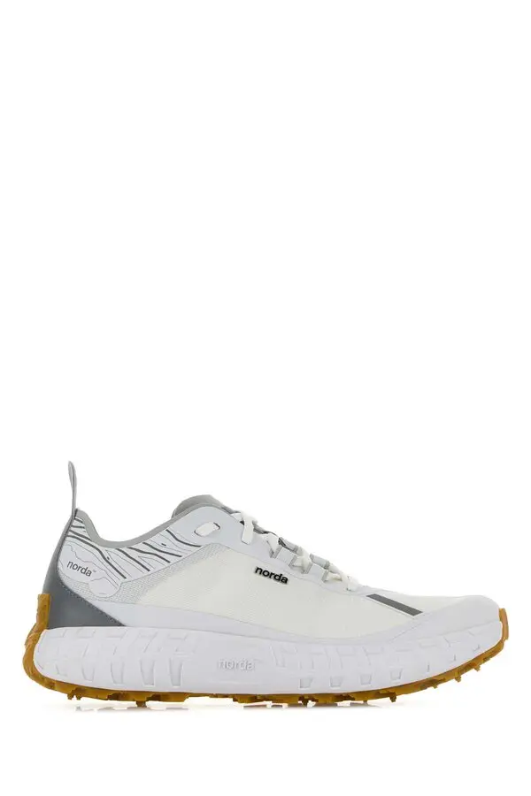 NORDA Canvas Sneakers With Rubber Sole - White