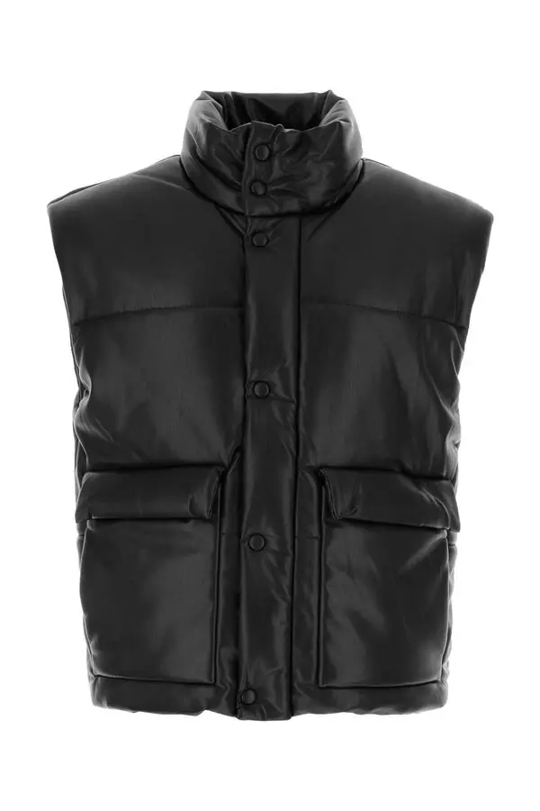 Nanushka Jovan Padded Synthetic Leather Vest