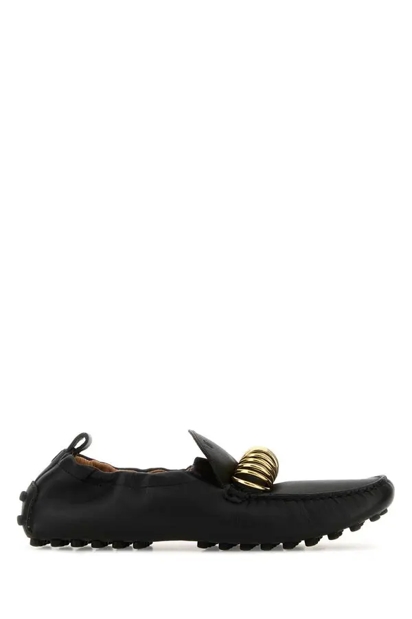 TOD'S Leather Loafers - Black