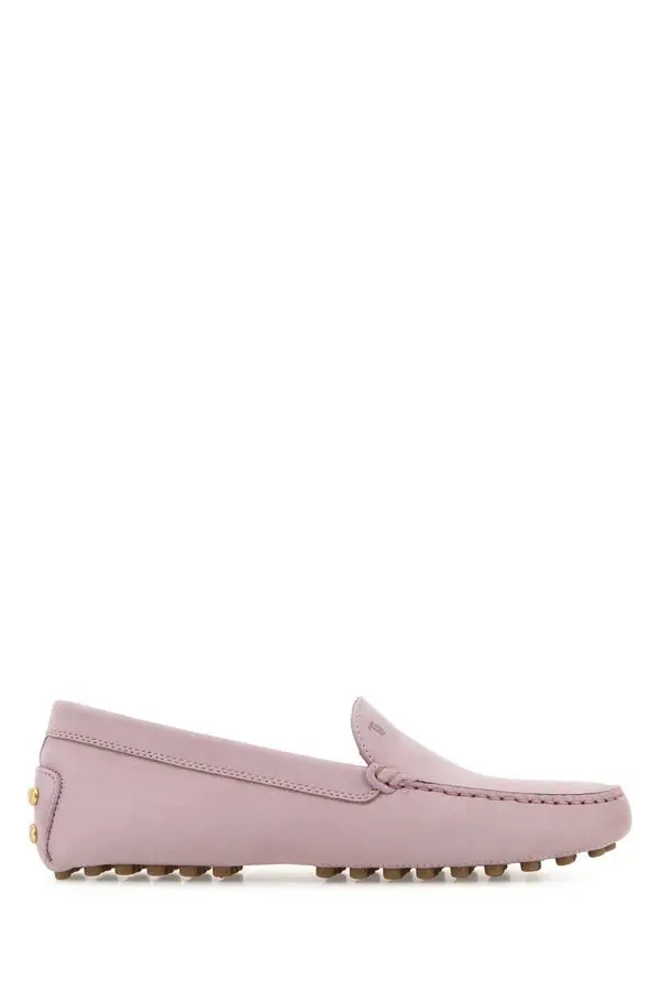 TOD`S Tod's Suede Loafers With Antiqued Finish