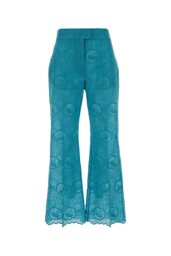 Valentino Garavani Lace Flare Trousers