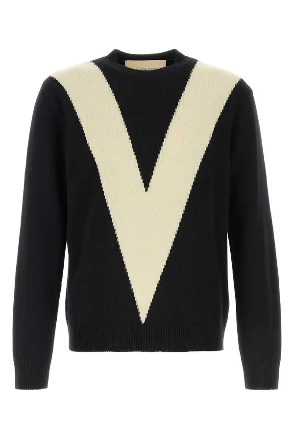 Valentino Garavani Virgin Wool Sweater - Black
