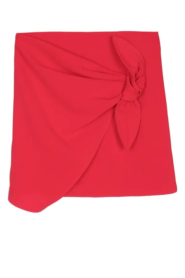 Elisabetta Franchi Mini Bow-detail Skirt