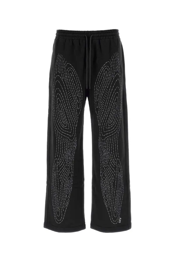 Off-White 100% Cotton Joggers For