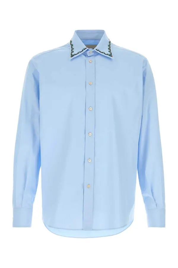 Valentino Garavani Poplin Shirt In Cotton