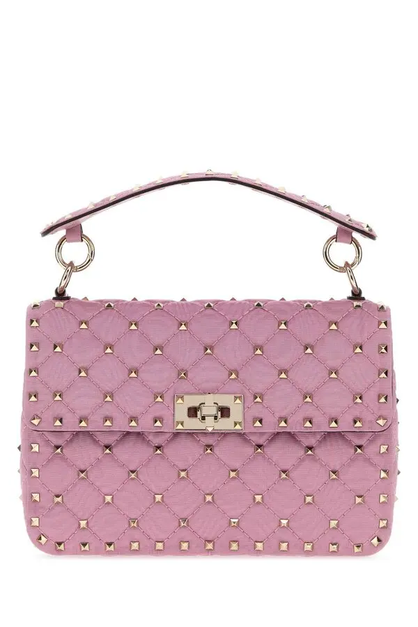 Valentino Garavani Rockstud Fabric Handbag