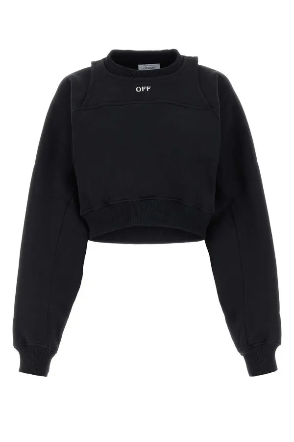 Off-White Logo Cotton Sweatshirt