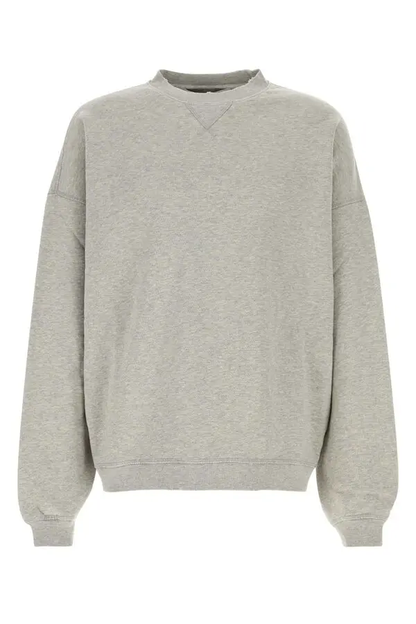 GOLDEN GOOSE Melange Oversize Cotton Sweatshirt