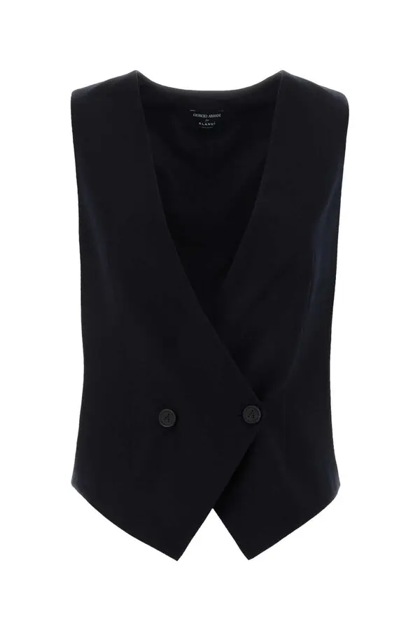 GIORGIO ARMANI X ALANUI Wool Vest For