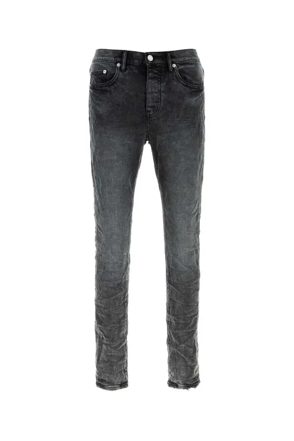PURPLE BRAND Stretch Denim Jeans - Black