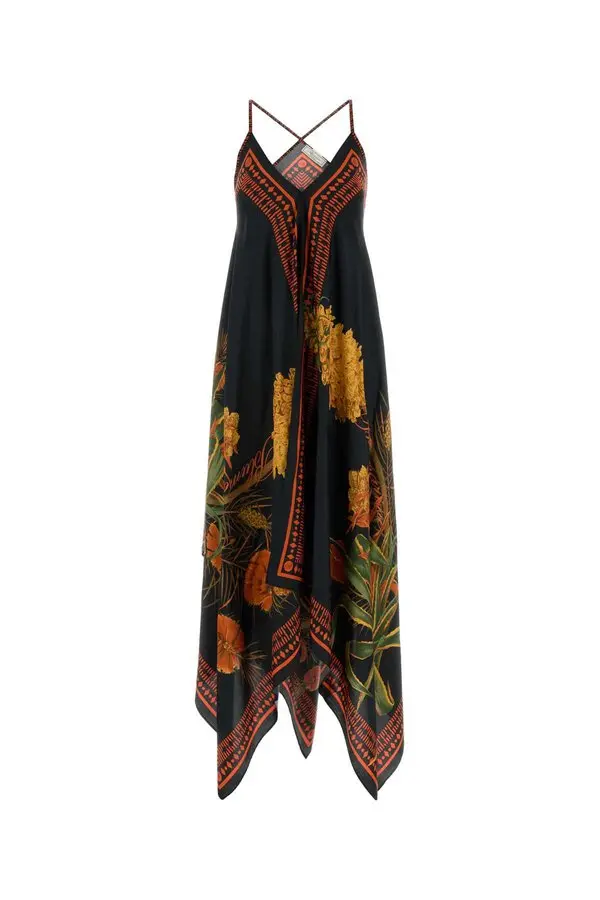 Blumarine Twill Mini Dress For