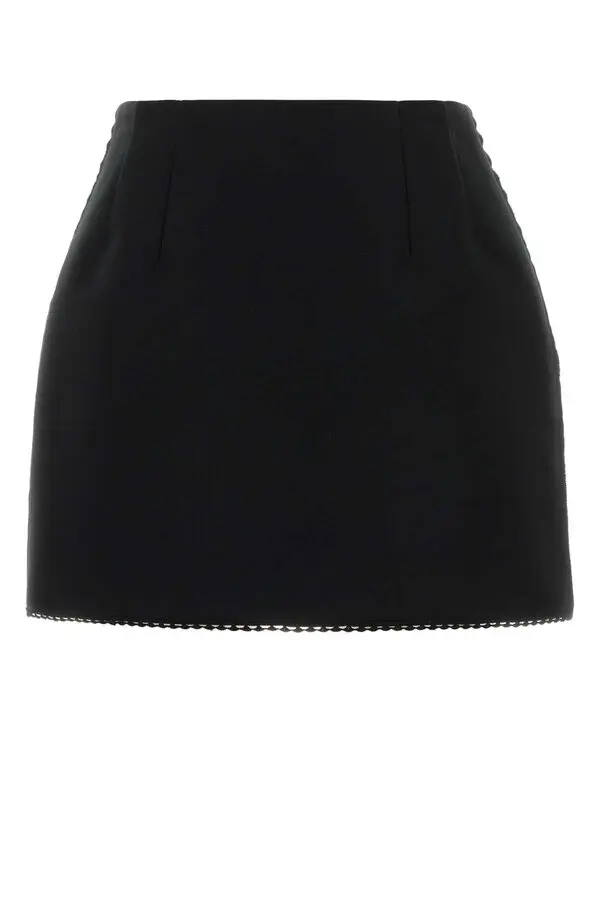 Prada Polyester Blend Mini Skirt