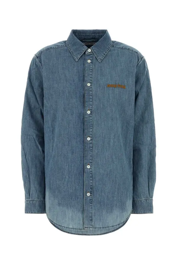 Miu Miu Cotton Chambray Shirt