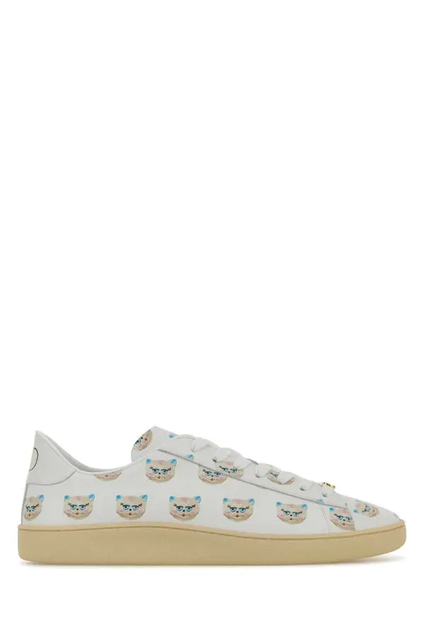 Valentino Garavani Royco" Leather Low-top Sneakers