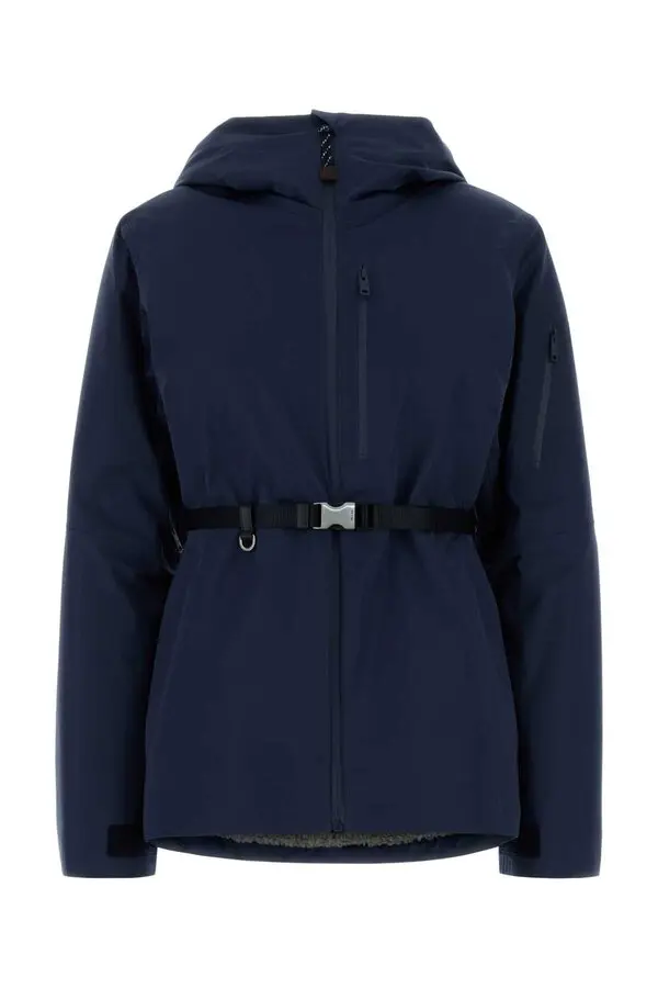 Prada Tech Fabric Jacket With Wool-blend Lining