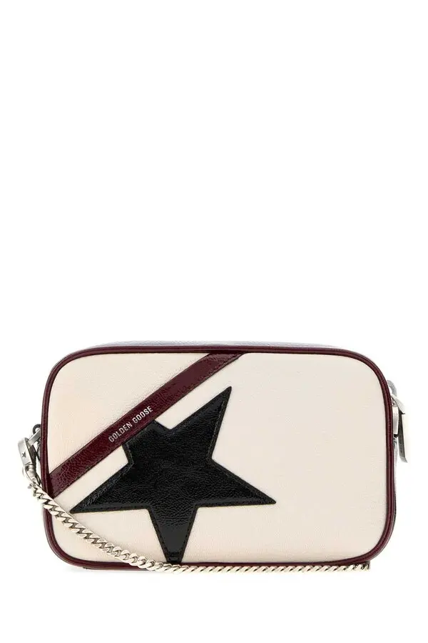 GOLDEN GOOSE Multicolor? No-remove Color: Mini Star Leather Crossbody Handbag - Multicoloured
