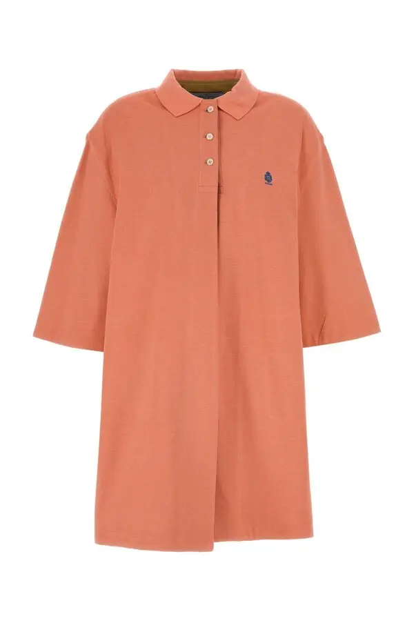 Prada Piquet Cotton Overcoat For