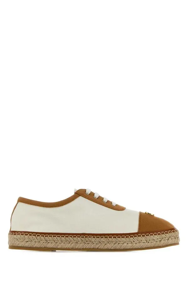 Valentino Garavani Canvas Espadrilles With Rubber Sole