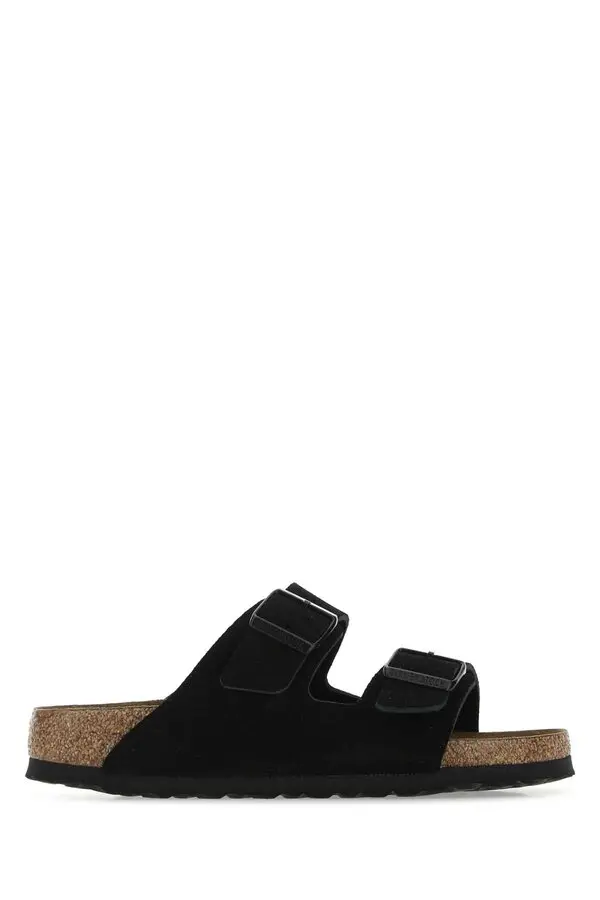 BIRKENSTOCK Arizona Suede Slippers For