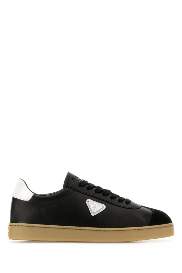 Prada Nappa Leather Sneaker - Black