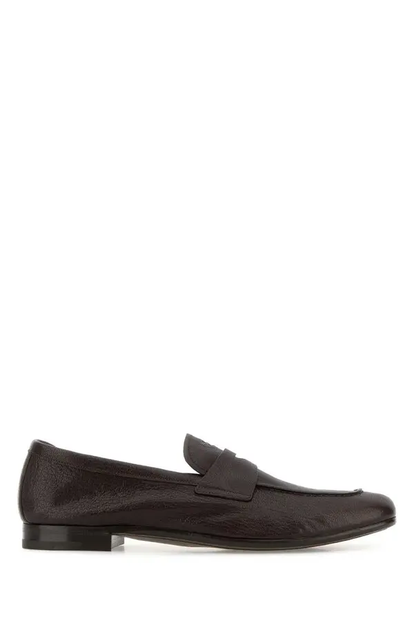 Prada Ovine Leather Loafers