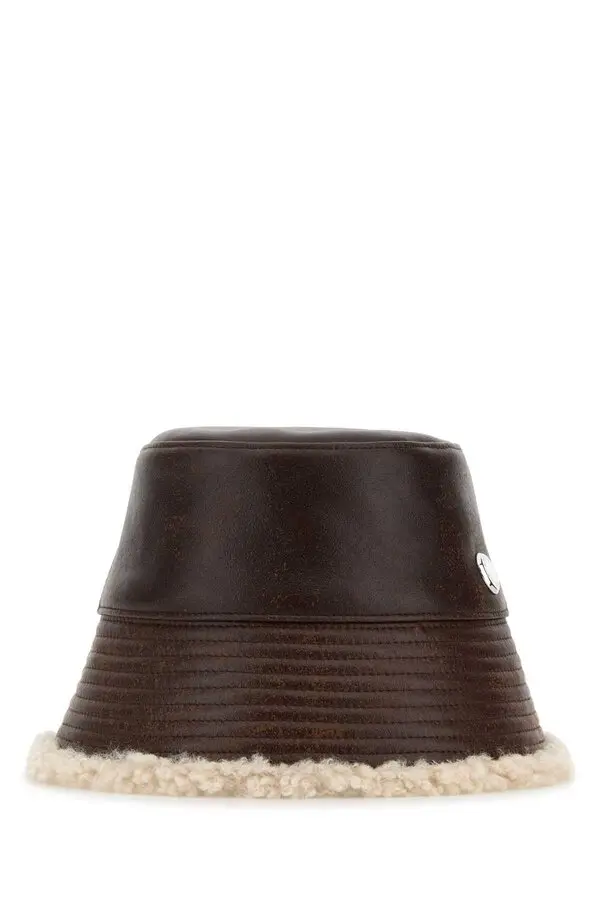 Stella McCartney Synthetic Leather Bucket Hat