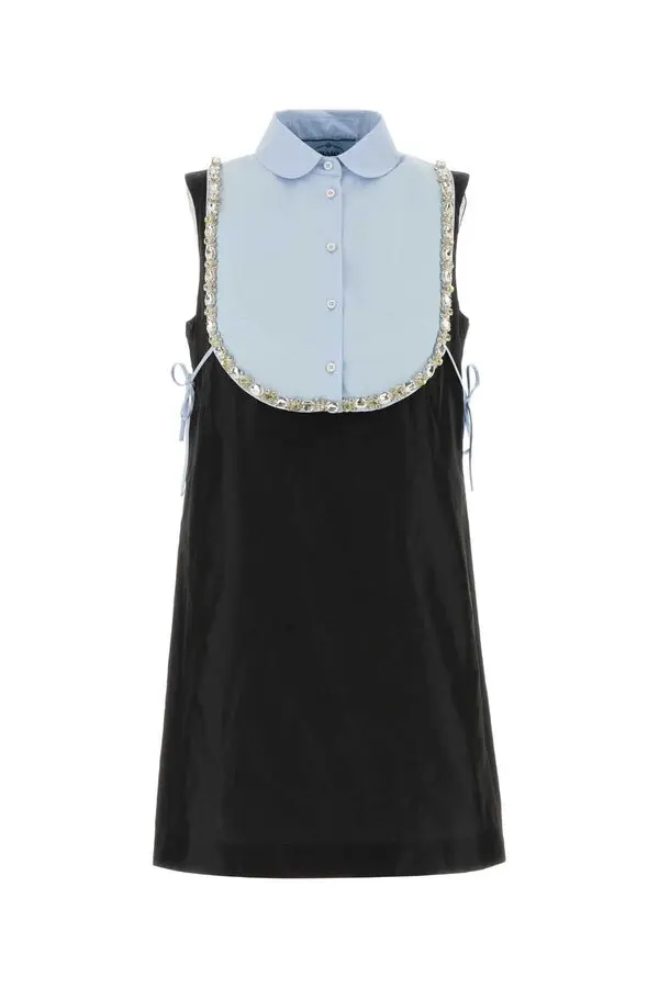 Prada Silk Taffeta Mini Dress