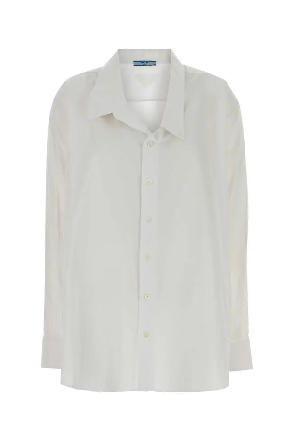 Prada Poplin Oversized Shirt For