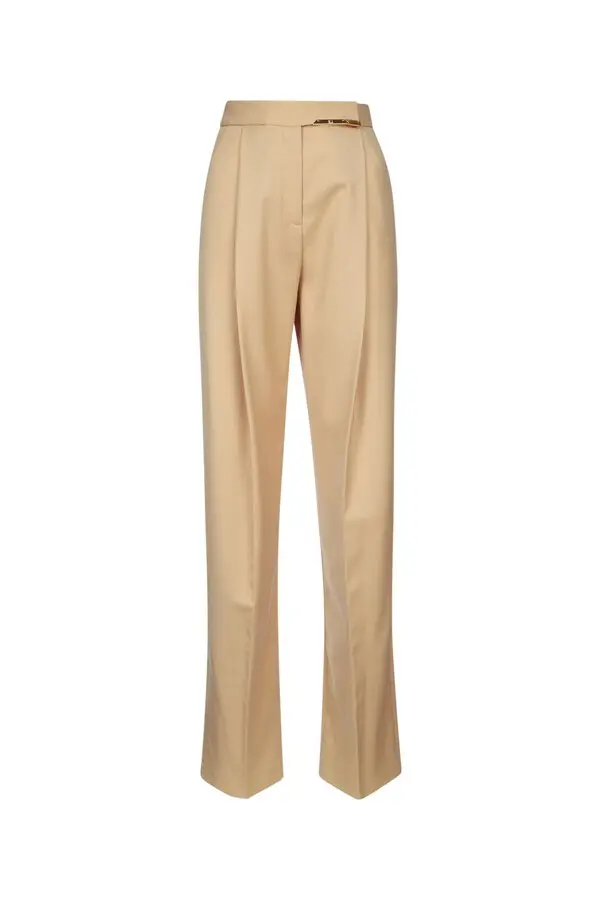 Elisabetta Franchi Tailored Wool Blend Trousers