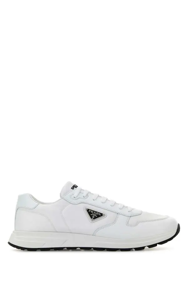 Prada Nylon And Leather Prax 2.0 Sneaker