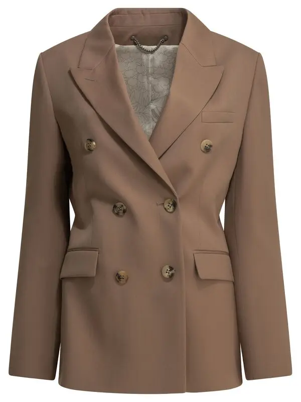 GOLDEN GOOSE Diva Double-breasted Virgin Wool Blazer