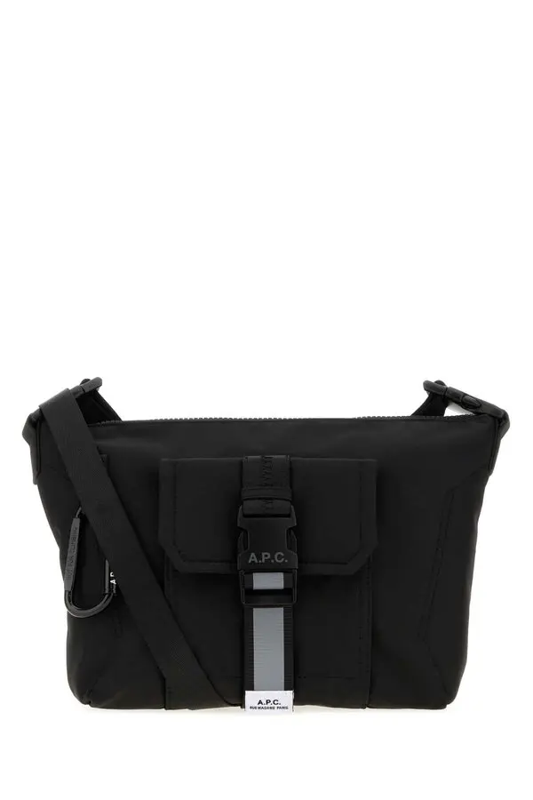 A.p.c. Canvas Trek Crossbody Handbag 25 Cm X 20 Cm X 10 Cm