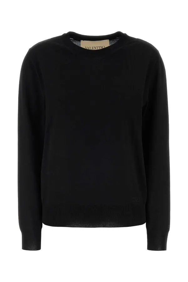 Valentino Garavani Virgin Wool Sweater - Black