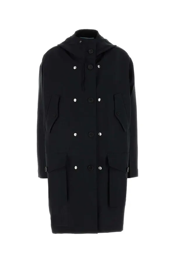 Prada Mohair-blend Overcoat For