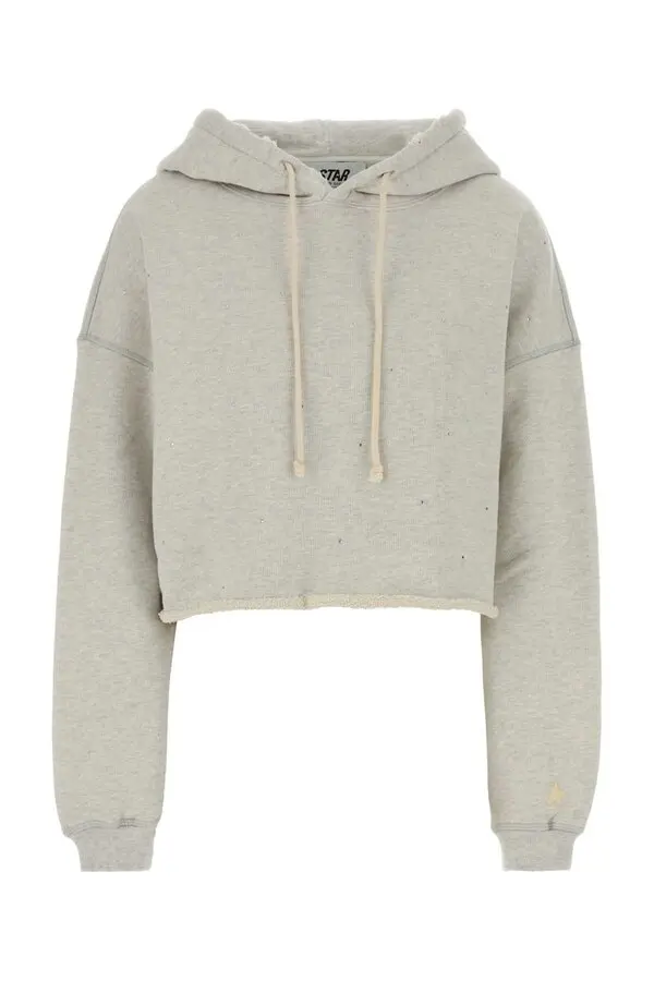 GOLDEN GOOSE Cotton Sweatshirt - Grey