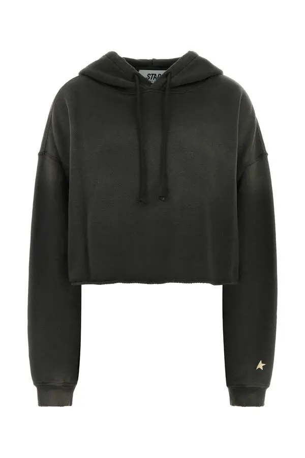 GOLDEN GOOSE Cotton Sweatshirt - Grey