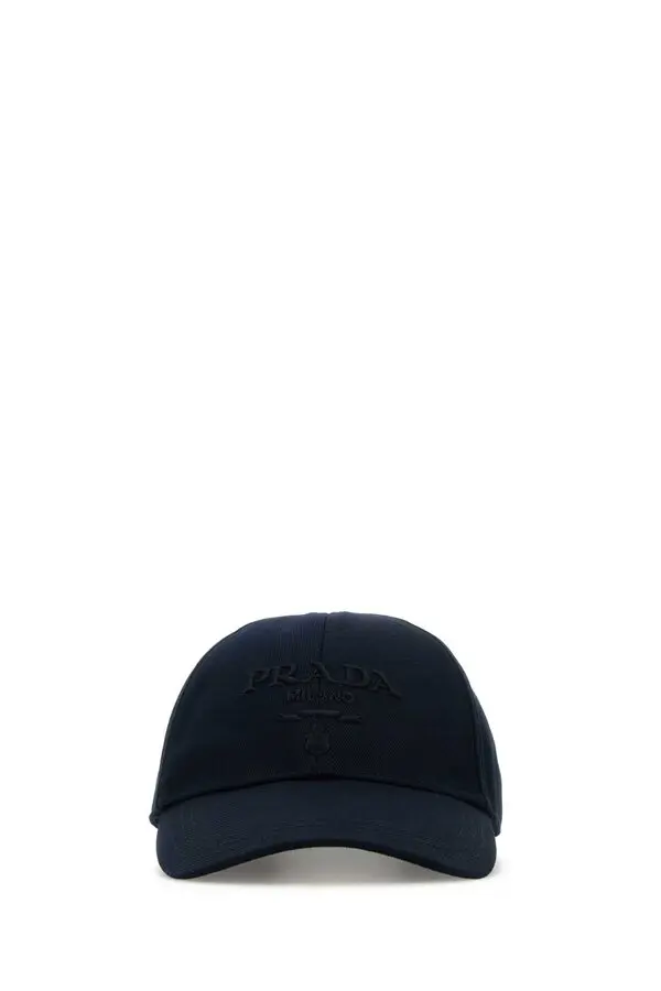 Prada Cotton Drill Baseball Cap