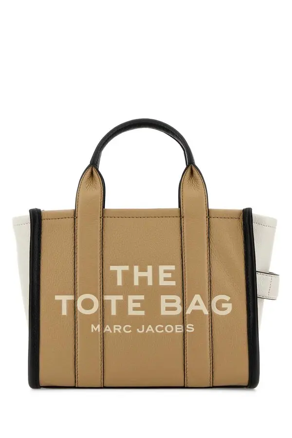 Marc Jacobs Two-tone Leather Mini The Tote Small Handbag