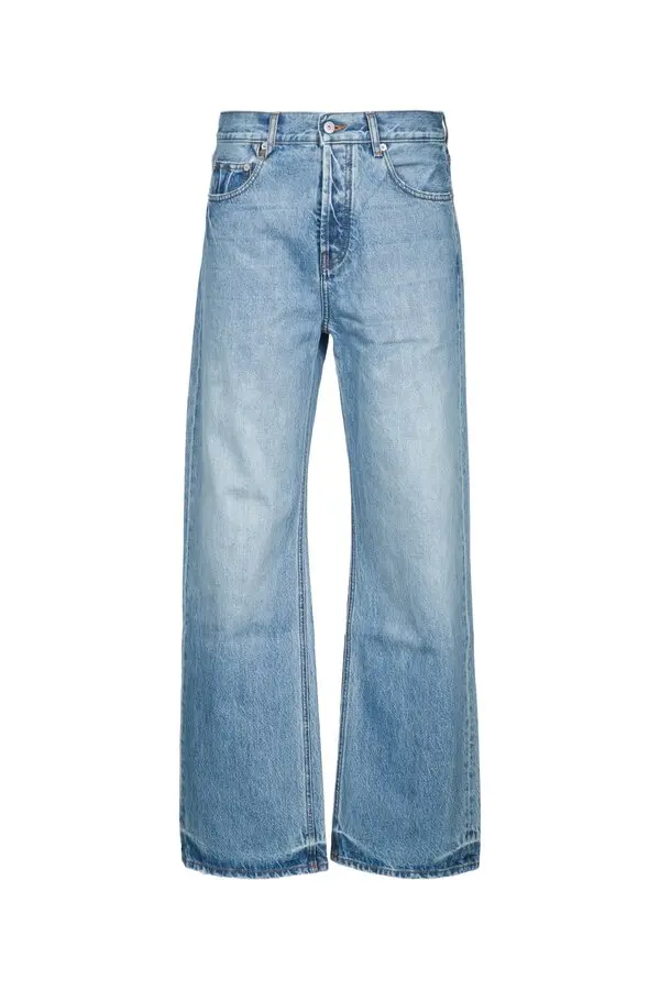 Jacquemus Straight Leg Cotton Jeans