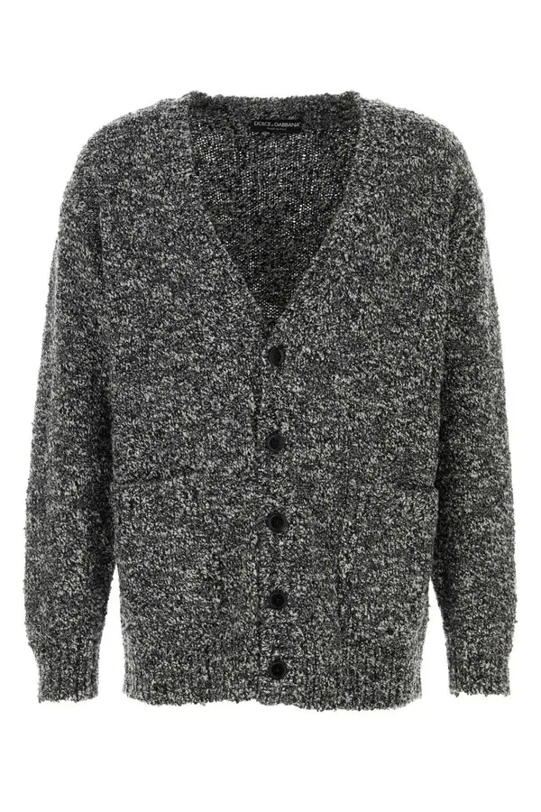 Dolce & Gabbana Two-tone Wool-blend Cardigan - Multicoloured
