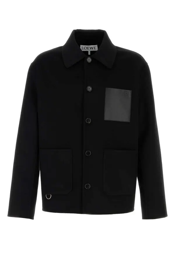 Loewe Wool-cashmere Blend Tailored Jacket