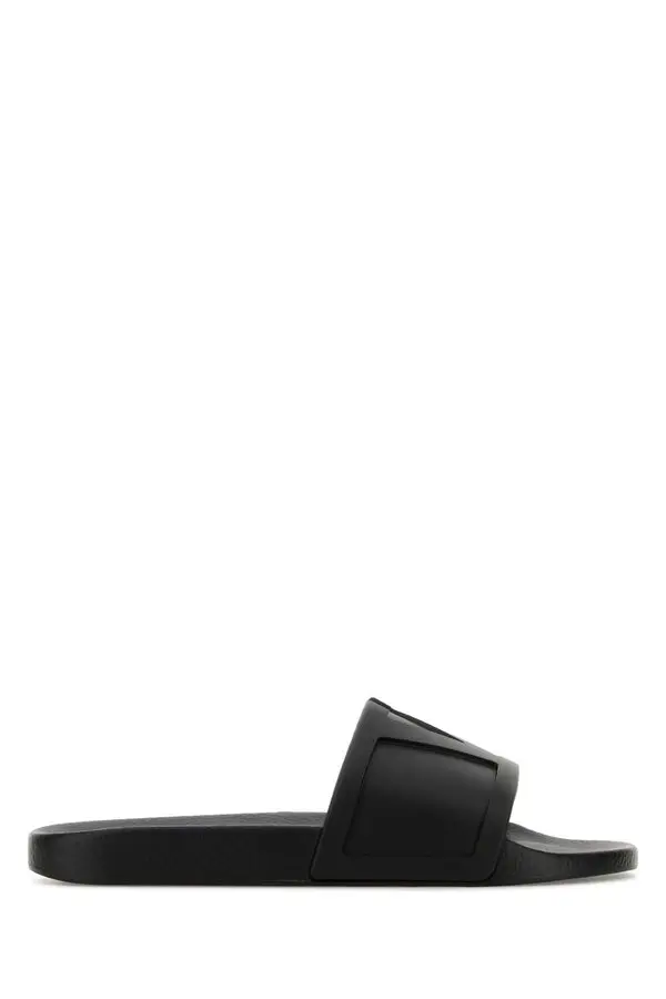 Valentino Garavani Rubber Viva Superstar Slippers For