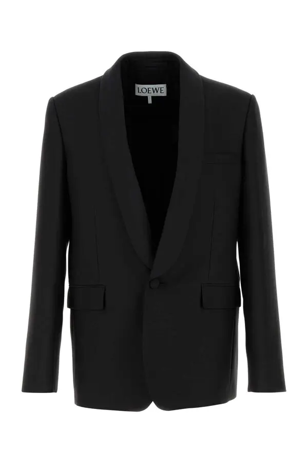 Loewe Wool-silk Blend Blazer